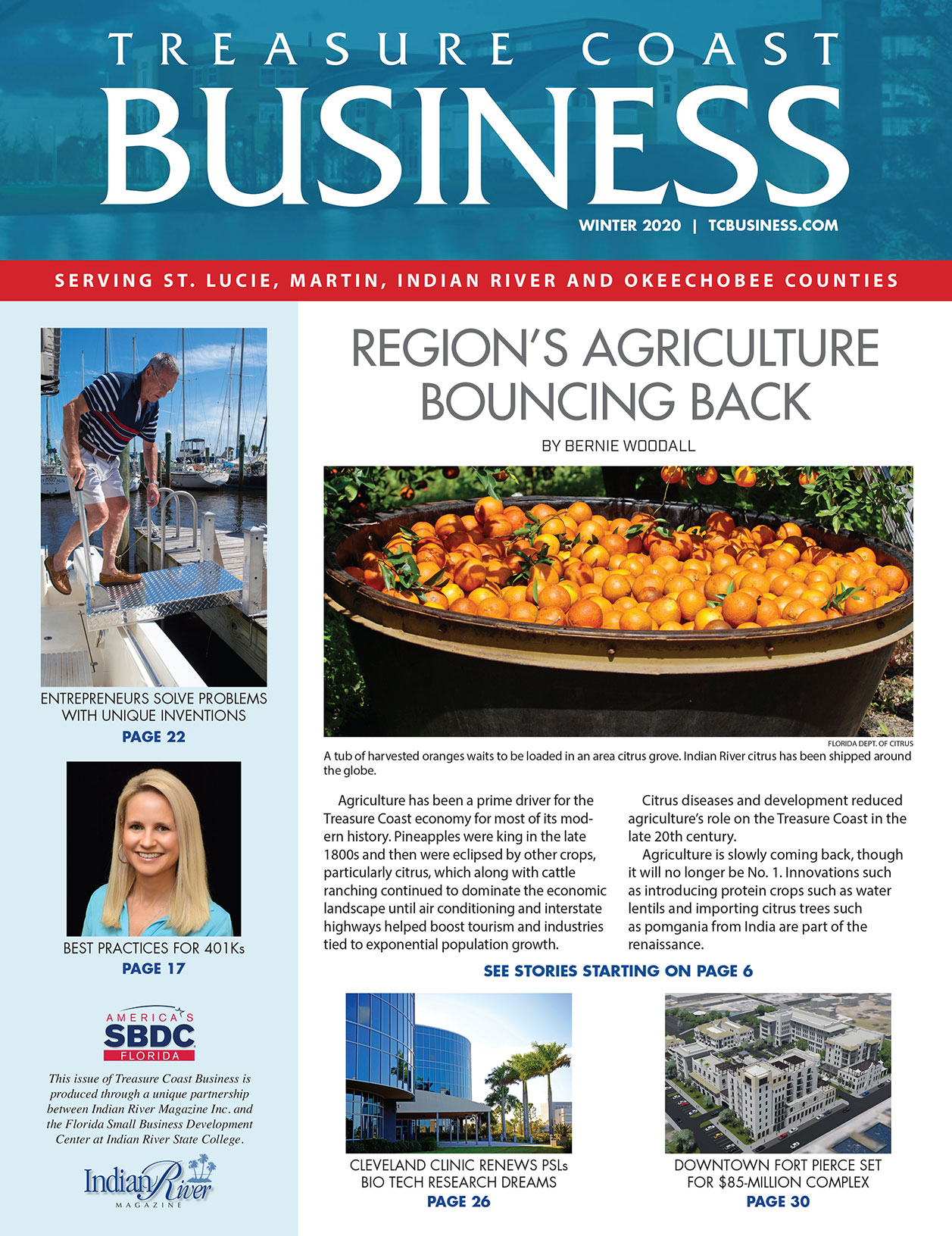 Treasure Coast Business named best new magazine in state | Indian River ...