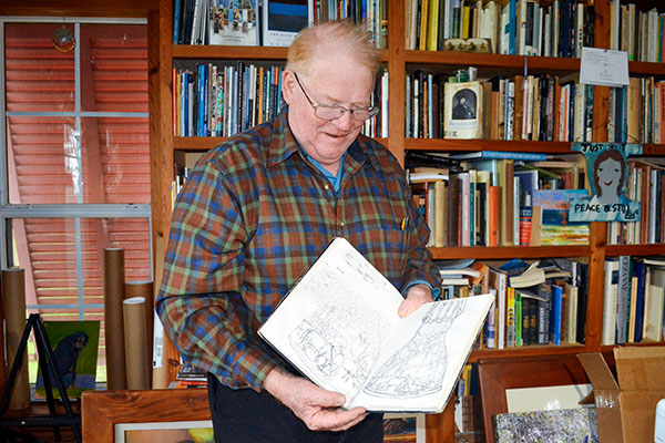 From poetry to portraits, Sean Sexton heads ’em up | Indian River Magazine