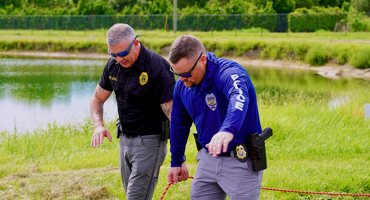 Police dive team braves dangerous waters